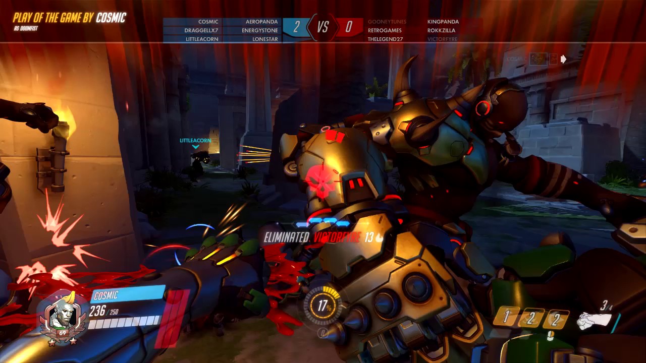 cosmic's doomfist highlight 17 07 27 12 11 32 - YouTube