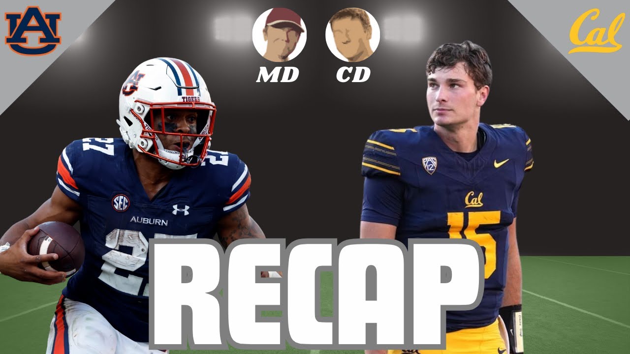 CAL UPSETS AUBURN! | Auburn vs Cal Recap - YouTube