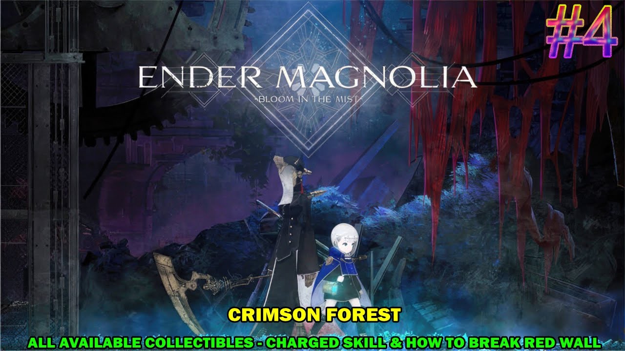 Ender magnolia walkthrough #4 - Crimson forest - All collectibles ...