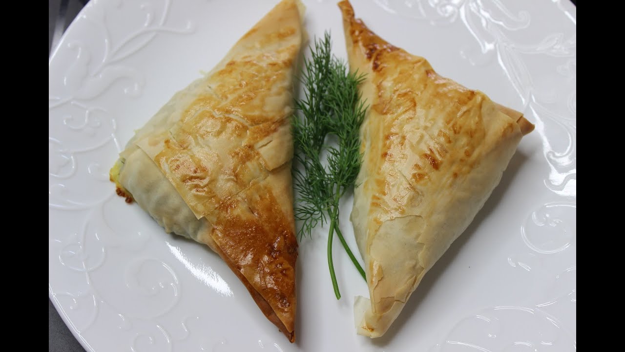Spanakopita - Spinach Triangles/" Culinary Trip Around The World ...