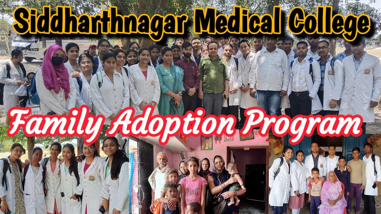 Family Adoption Program by ASMC Siddharthnagar#psm #mbbs #collegelife # ...