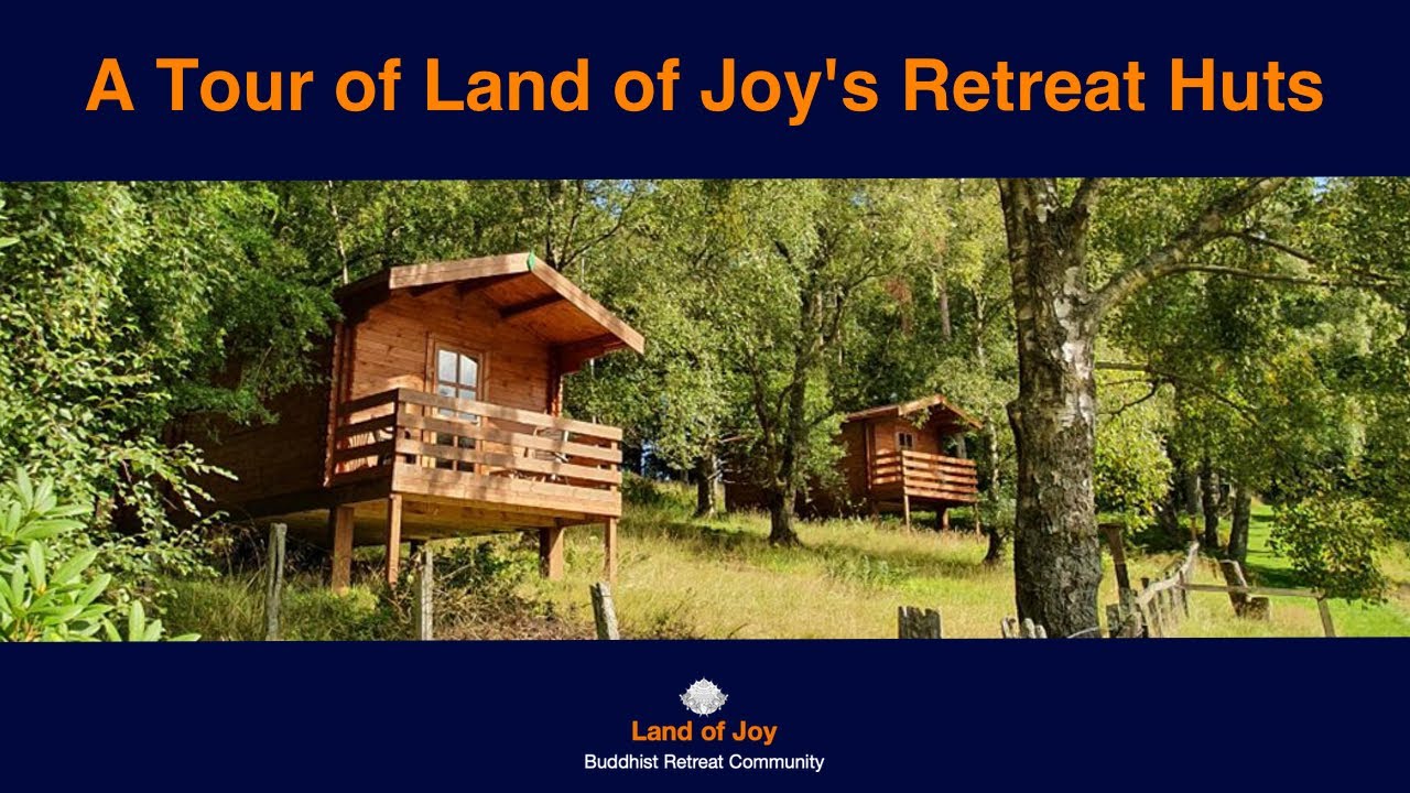 A Tour of Land of Joy's Retreat Hut - YouTube