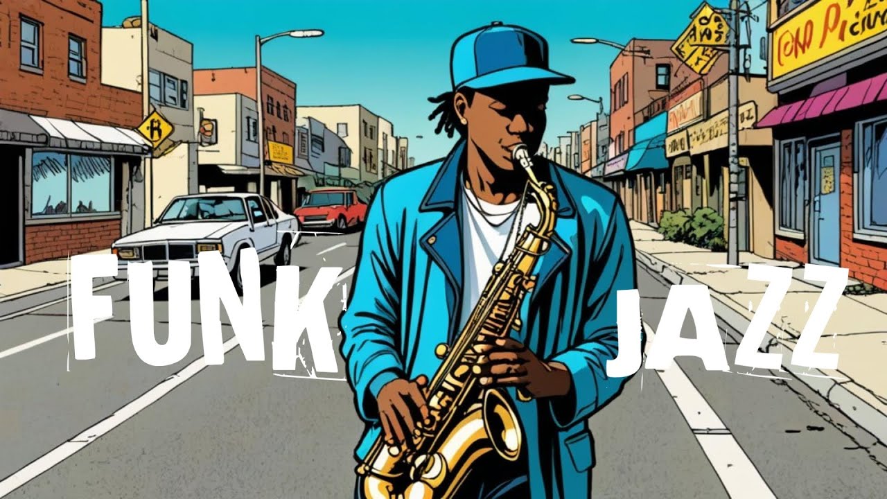 Funk Jazz Saxophone Grooves - Smooth & Upbeat Sax Vibes - YouTube