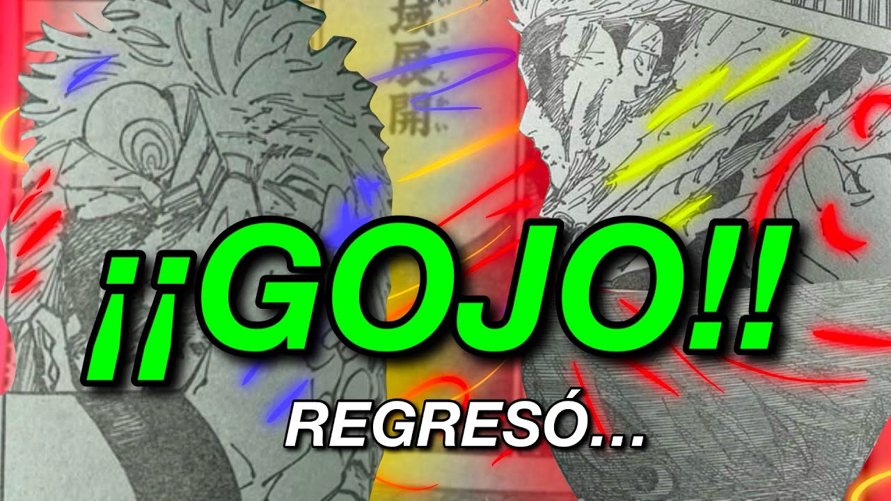Sukuna YA PERDIO y Gojo regresó - Jujutsu kaisen 260 Spoilers - YouTube