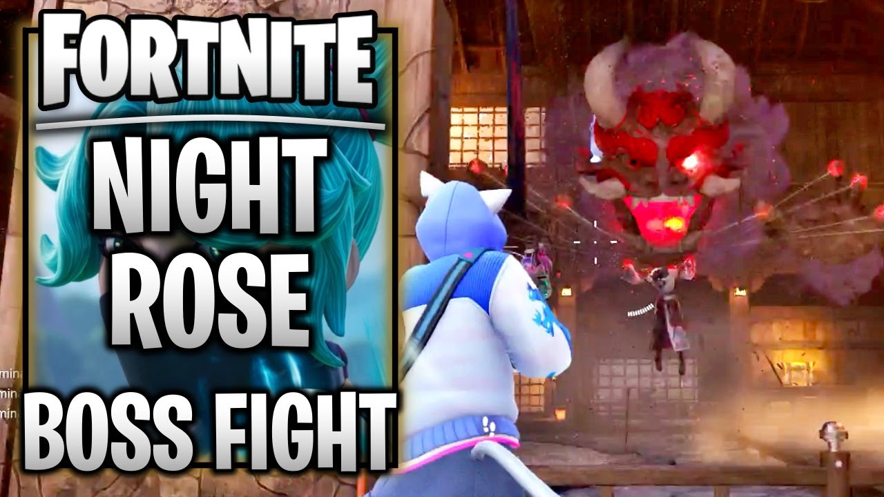Fortnite - Defeat the Battle the Night Rose in the Demon’s Dojo ...