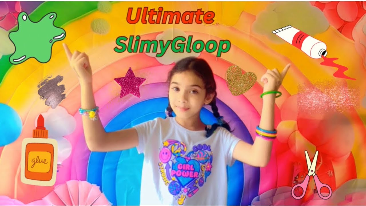 Social butterfly # SlimyGloop Laboratory For Kids - YouTube