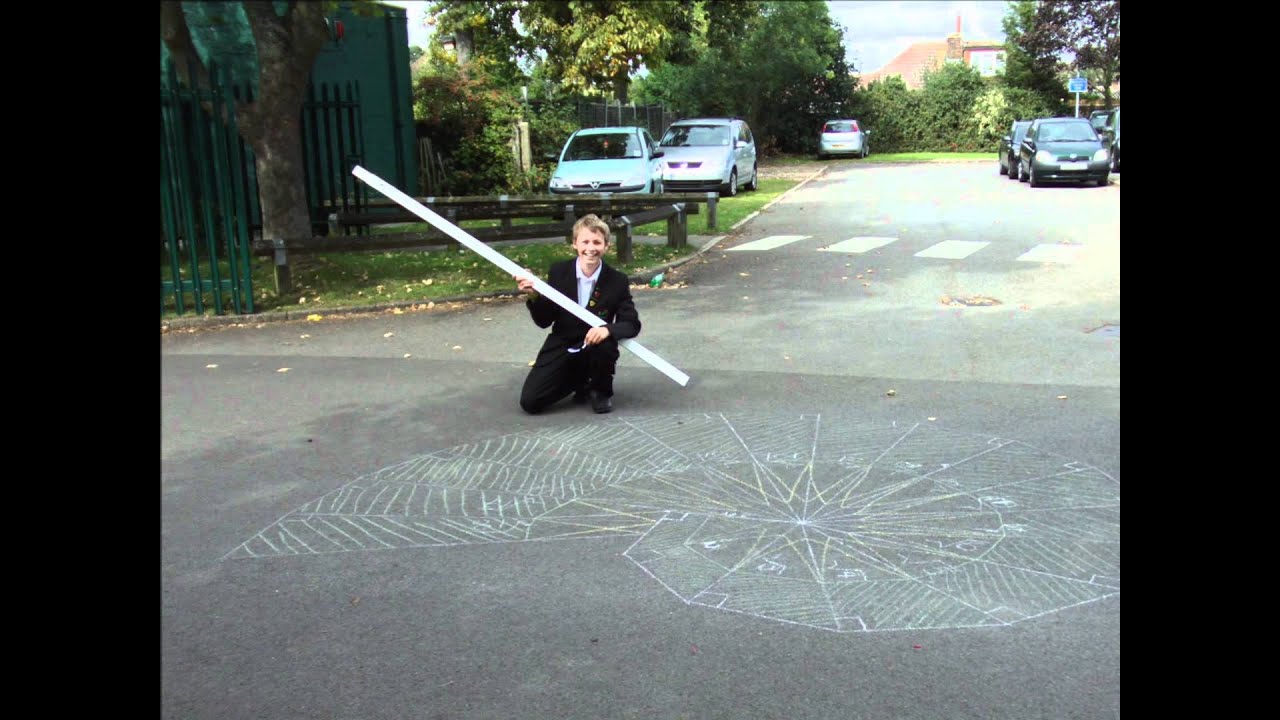 Maths Pythagorean Spiral Project - YouTube