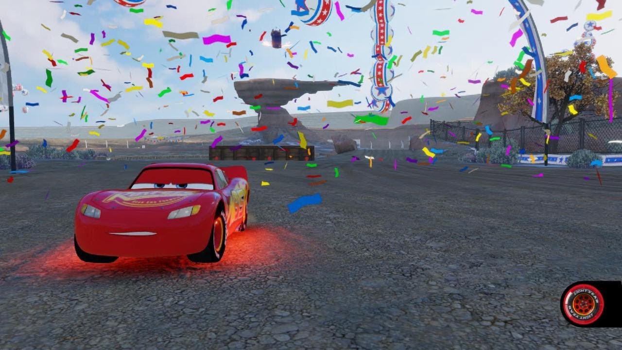 Cars 3: Driven to Win Stunt Showcase with McQueen - YouTube