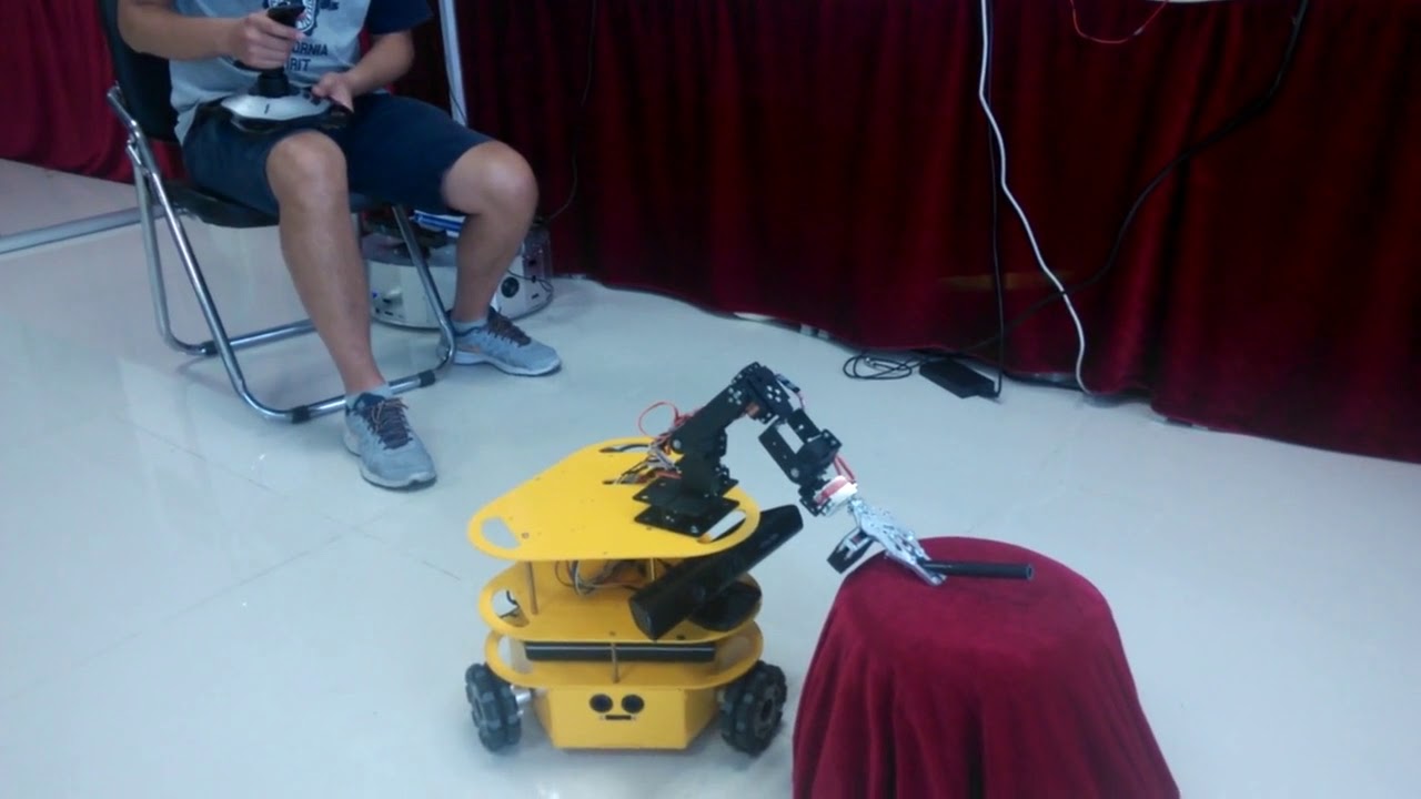 Nadou Robot: Joystick Control - YouTube