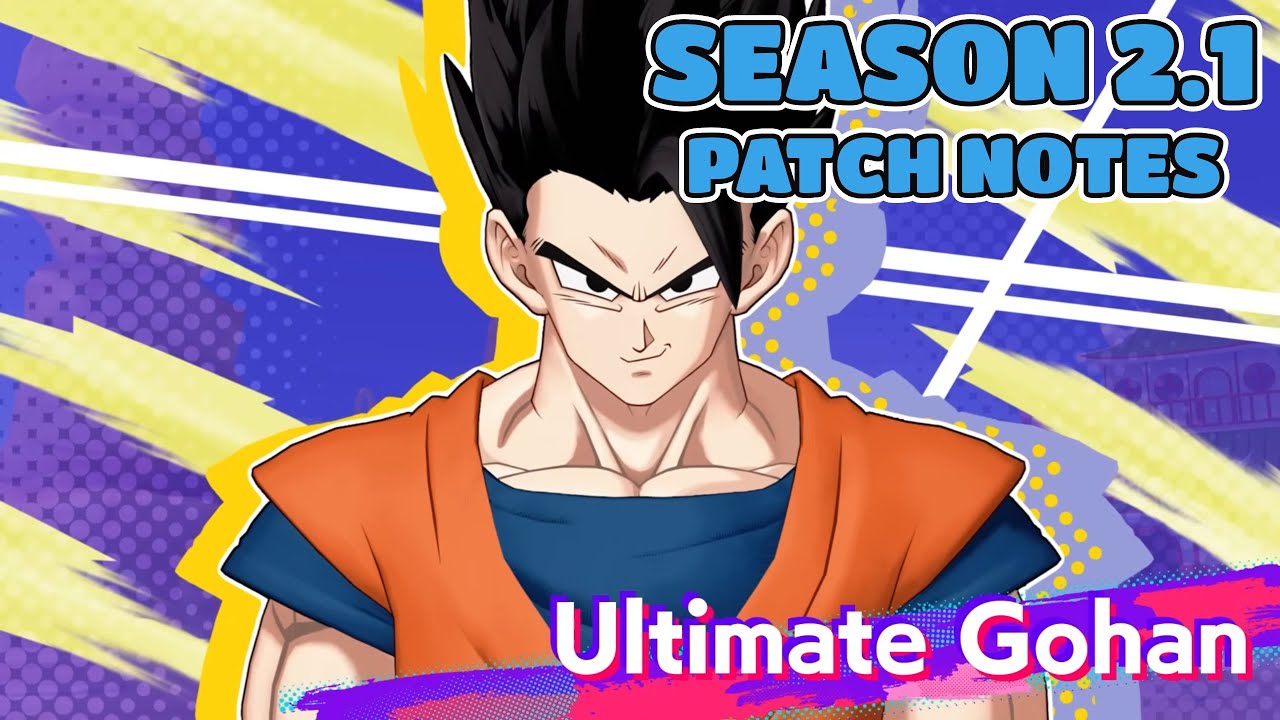 ULTIMATE GOHAN SPOTLIGHT & SEASON 2.1 PATCH NOTES - DRAGON BALL ...