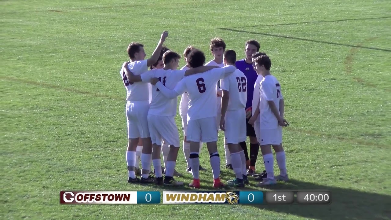 Boys Soccer vs Windham - October 19, 2017 - YouTube