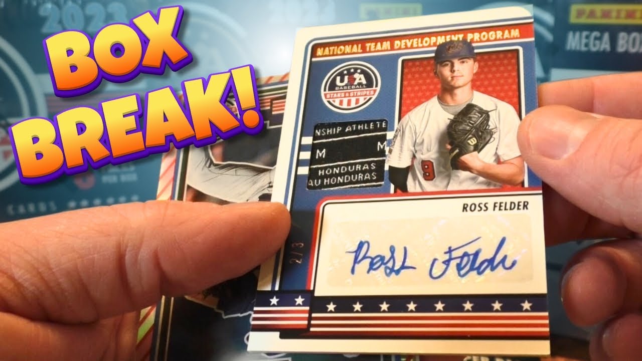 4 Autograph Cards Per Box! Baseball Card Box Break Panini Stars and ...