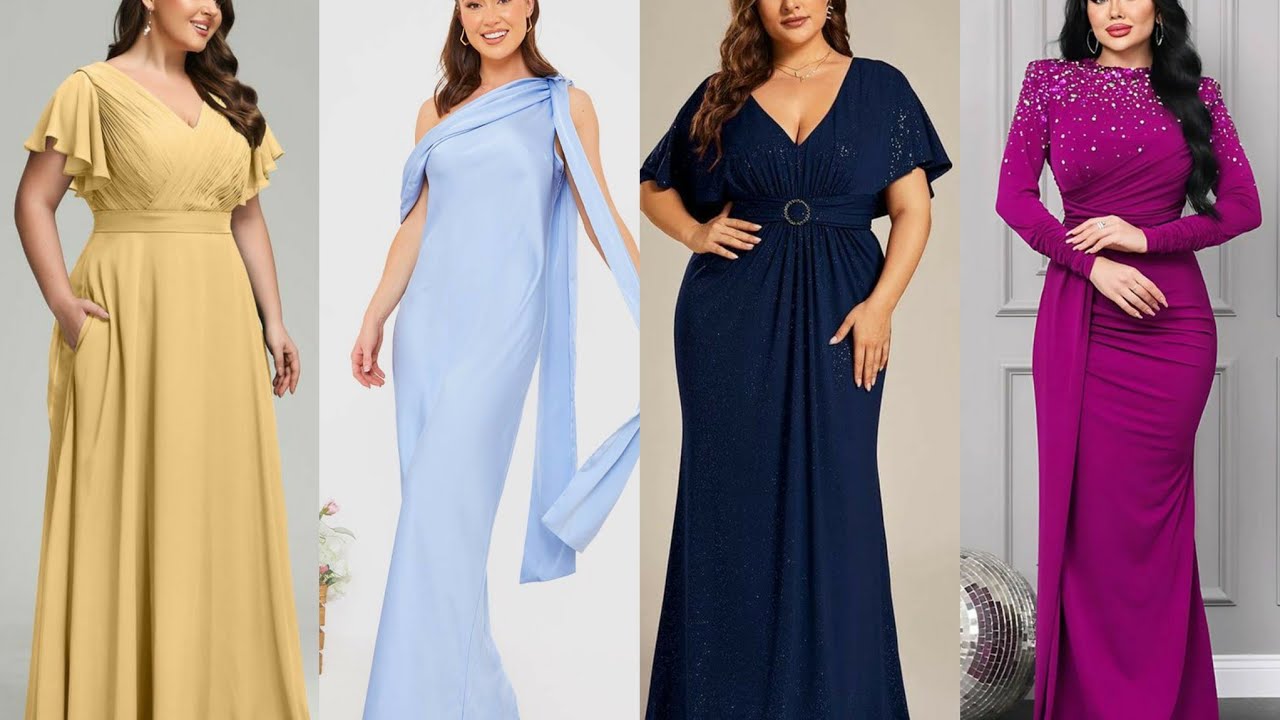 Adorable and Fantastic Classy Printed Dresses for Plus Size Women ...