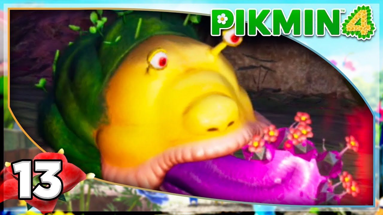 BATTLING EMPEROR BULBLAX! Pikmin 4 100% - Part 13 - YouTube