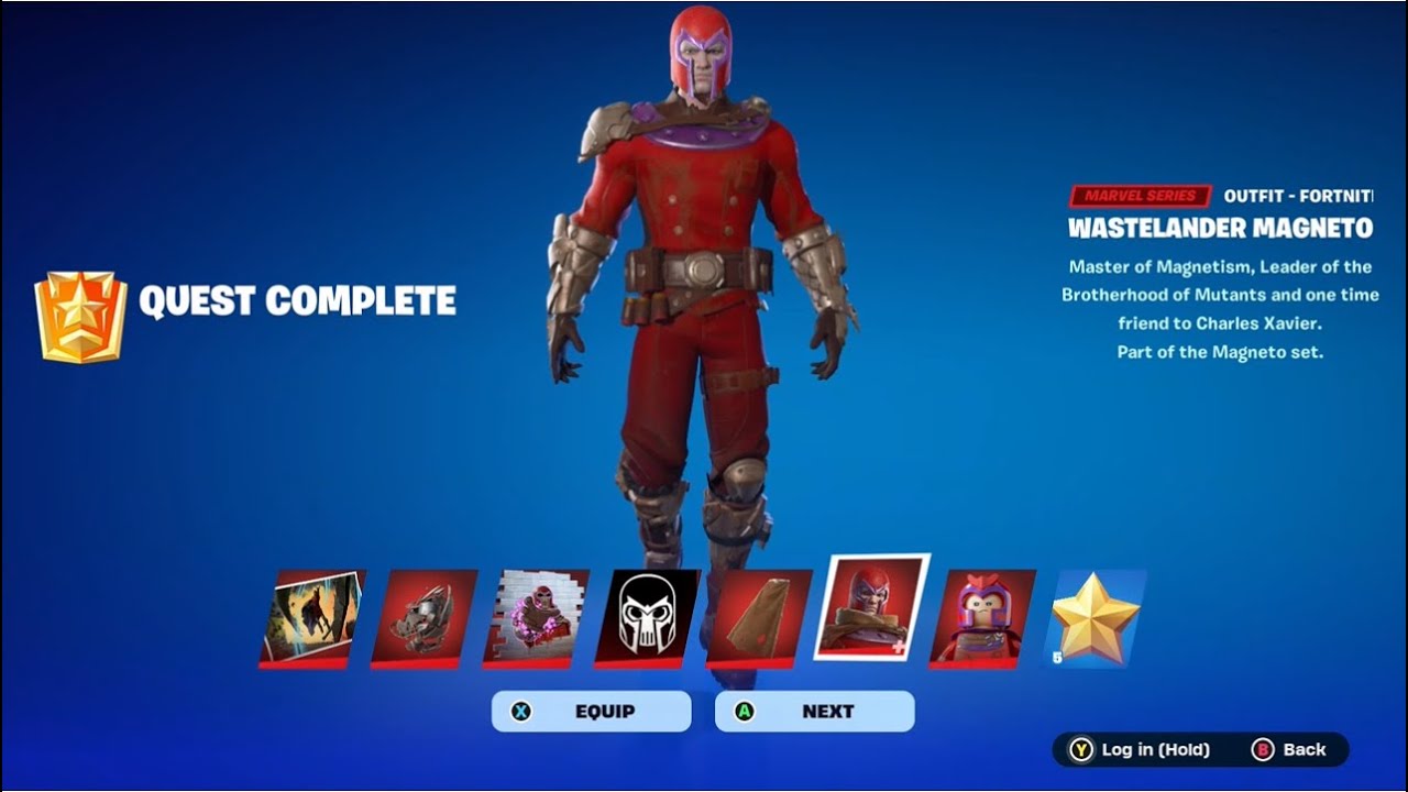 UNLOCKING WASTELANDER MAGNETO IN FORTNITE! - YouTube