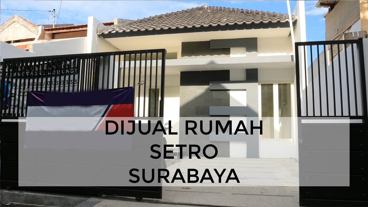 Dijual Rumah Setro, Surabaya | TAGS Properti - YouTube