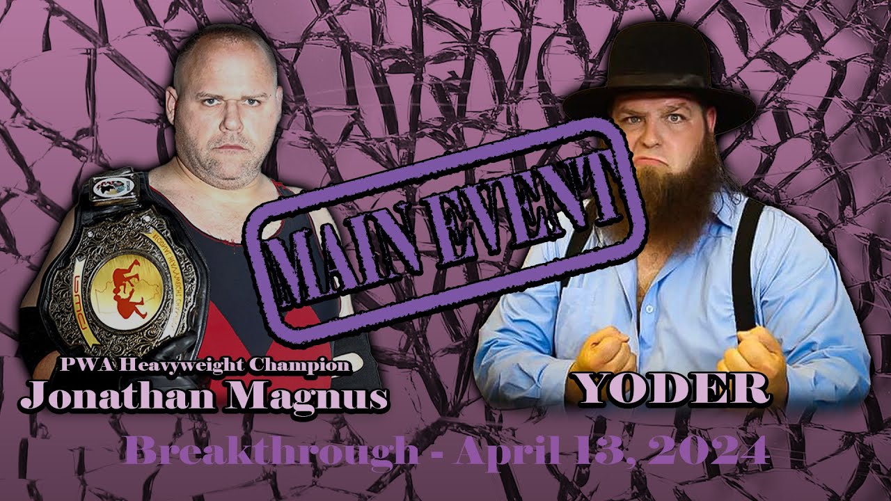 Pinfall Wrestling FULL MATCH - PWA Heavyweight Championship: Jonathan Magnus (c) vs. YODER - YouTube
