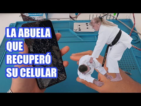 Cambio de módulo a Samsung A03 Core | La abuela que recuperó su celular