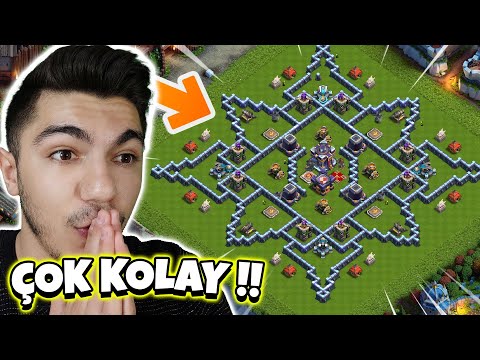 Orta Çağ Şampiyonu Mücadelesi !! (Çok Kolay !!) - Clash Of Clans