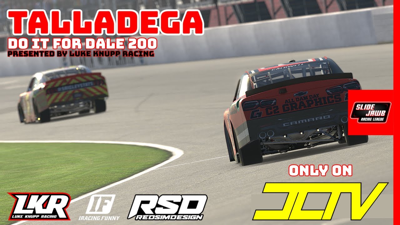 iRacing // SJRL Do It for Dale 200 Presented by Luke Knupp Racing - YouTube