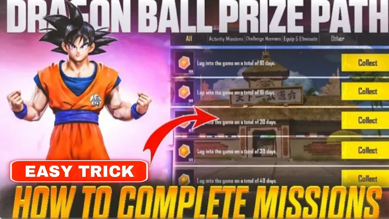 BGMI Dragon Ball challenge tricks get the title easily | BGMI gameplay ...