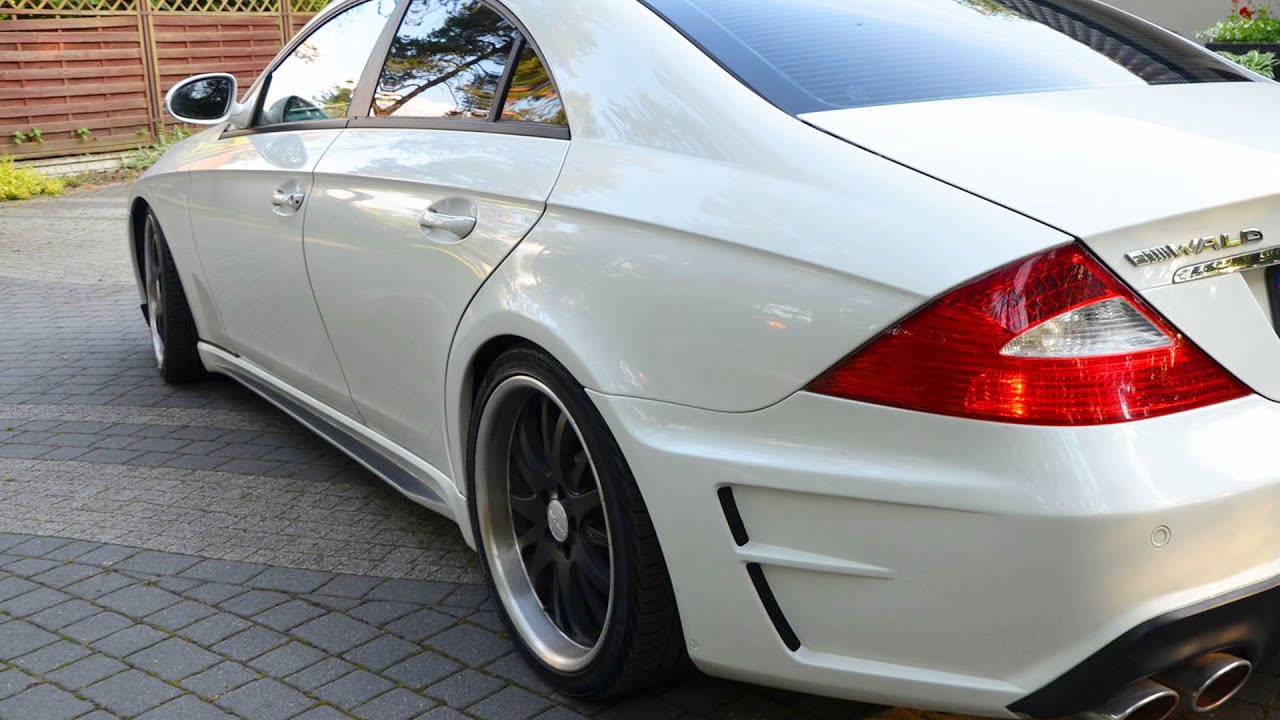 c219 Mercedes-Benz CLS 350 WALD Black Bison 4-door Coupe 2005 - YouTube