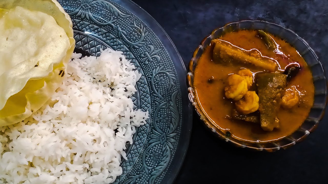 Prawn Kulambu | Eral kulambu in Tamil | இறால் குழம்பு | Ranima Channel ...