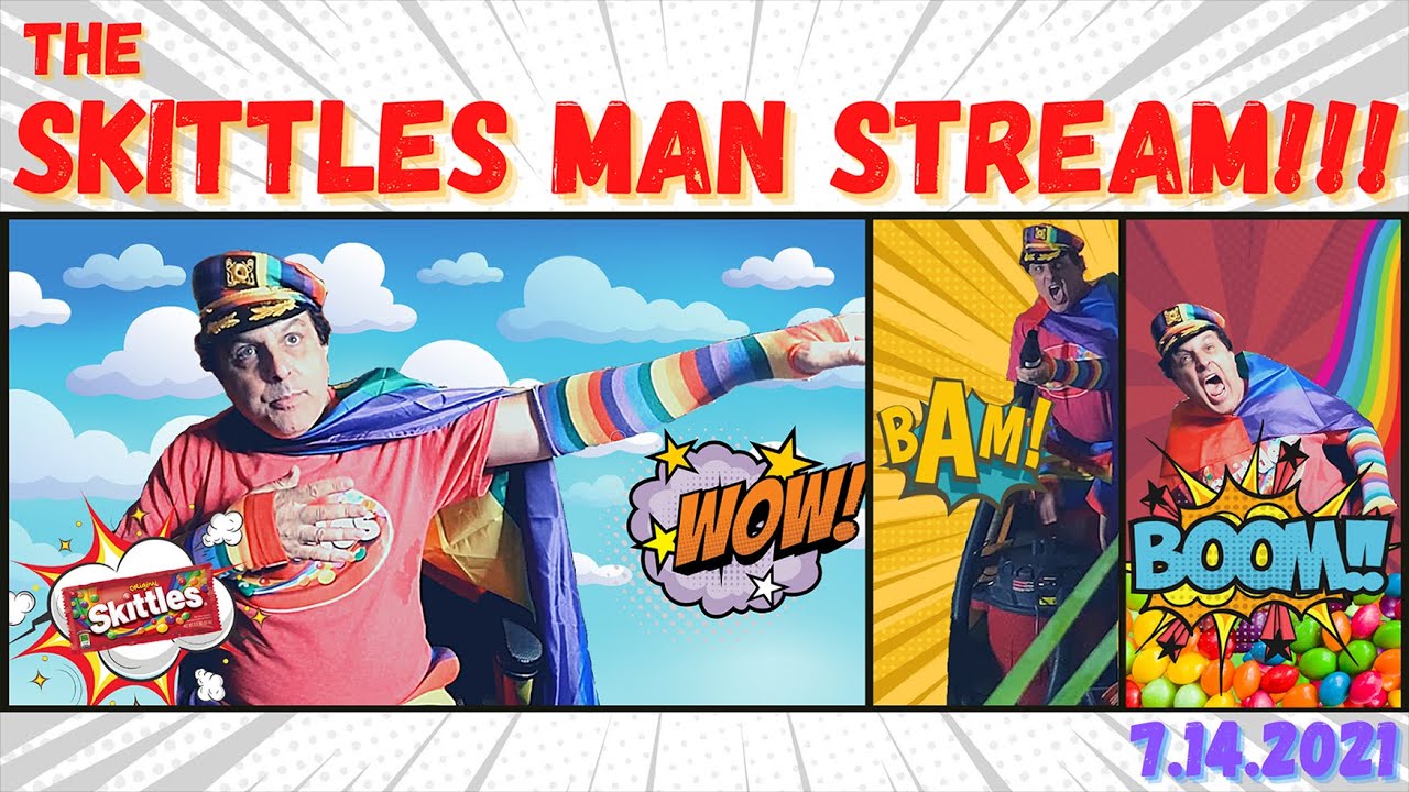 THE SKITTLES MAN STREAM!!! 7.14.21 - Perry Caravello Live (PCL) - YouTube