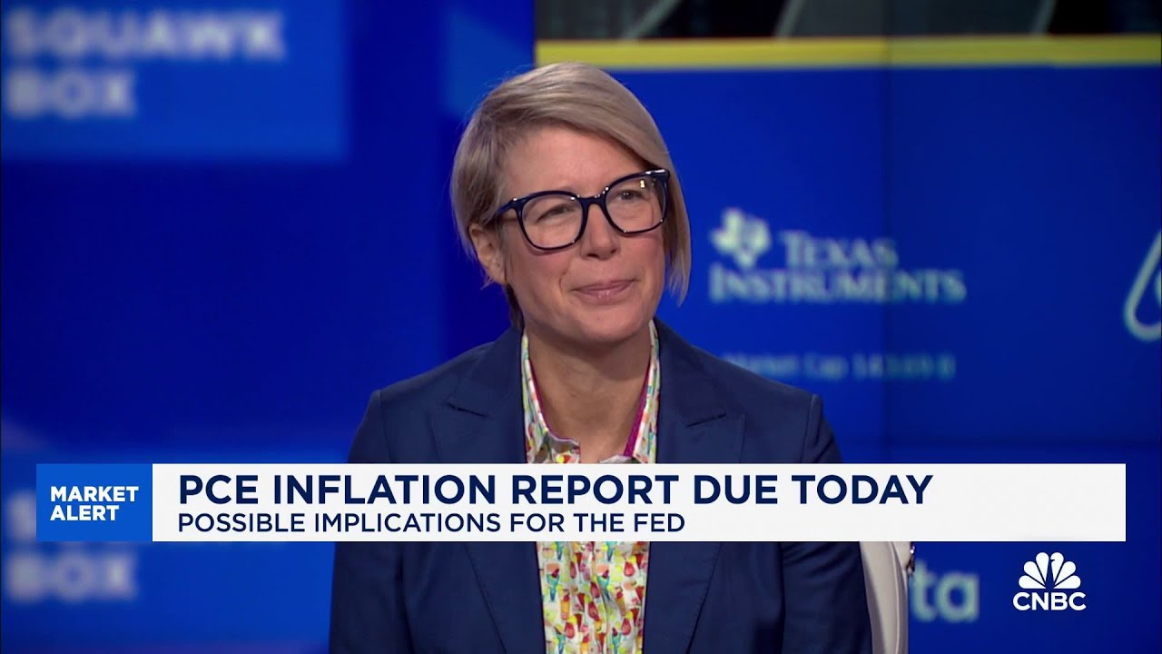 July PCE inflation report due today: Here's what to expect - YouTube