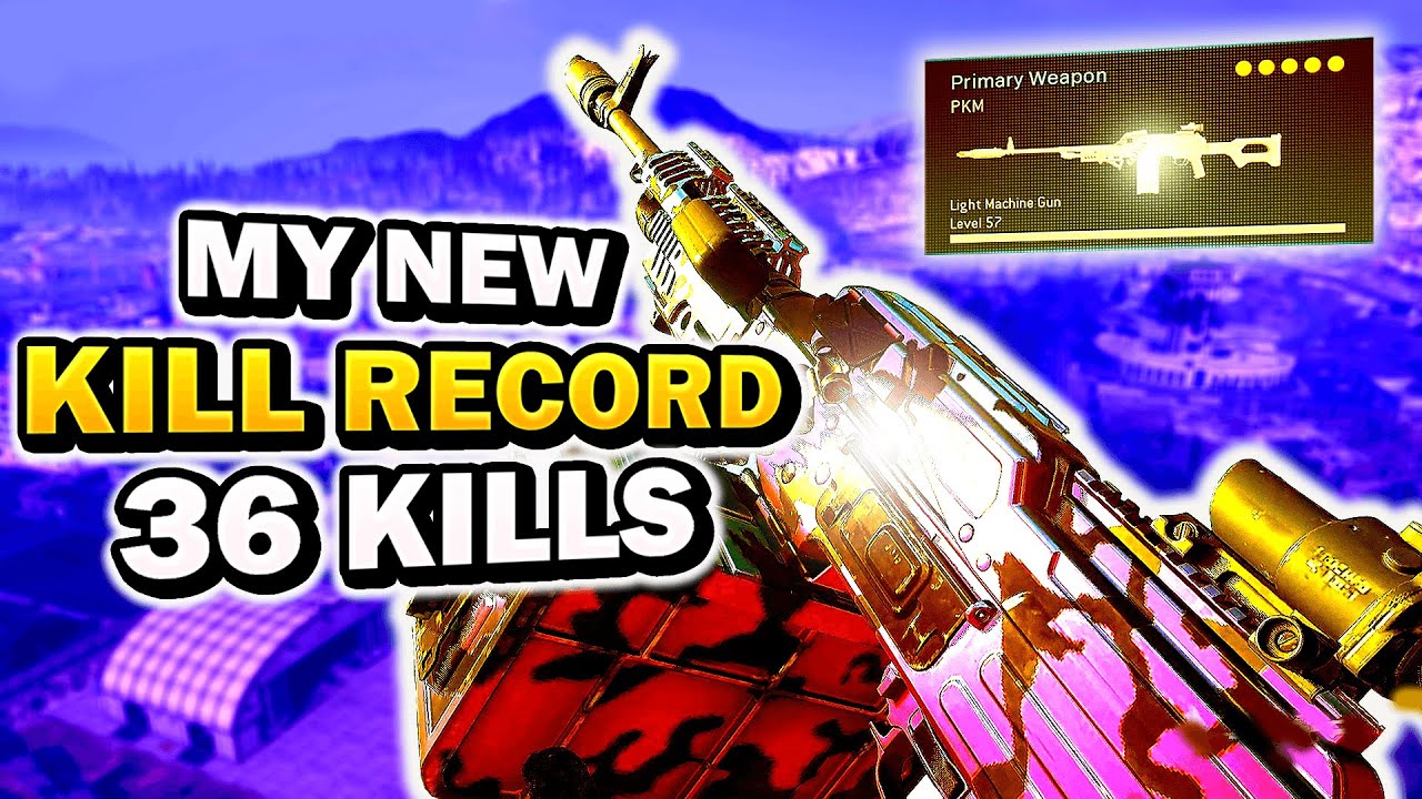 *36 KILLS* with the *BEST LMG* in Warzone (PKM Best Class Setup) Cold ...