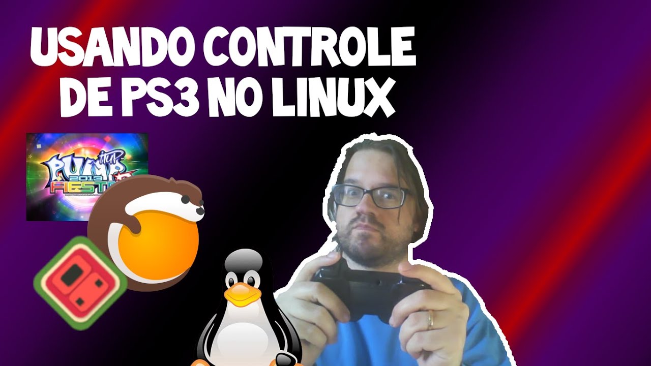 Usando um controle de PS3 no Linux - YouTube