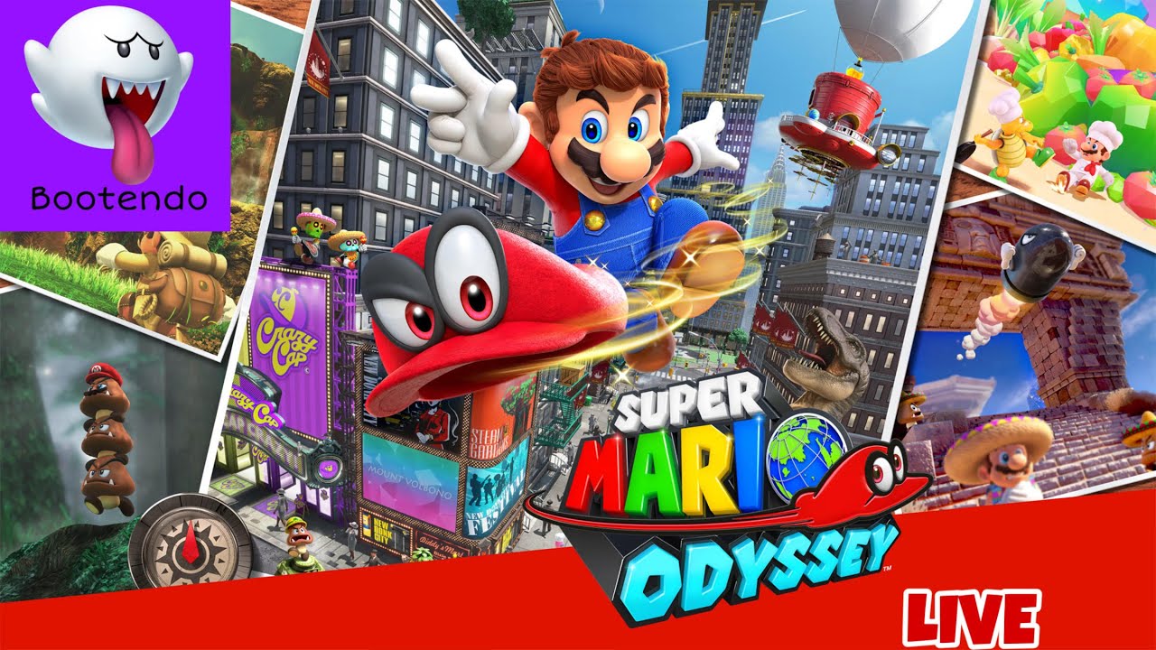 I'm the 1-up Boo! - Super Mario Odyssey part #1 - YouTube
