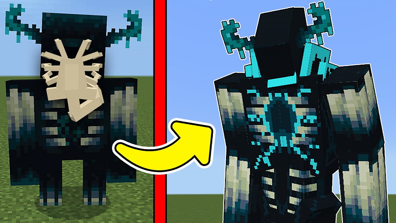 I Infected Warden with a FACEHUGGER in Minecraft PE Alien Xenomorph ...