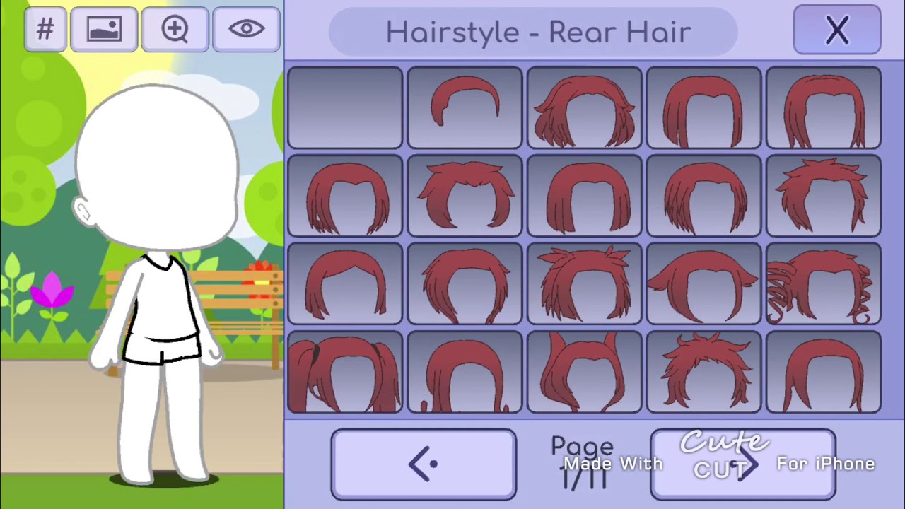 Tutorial on how to use and make gacha life characters - YouTube