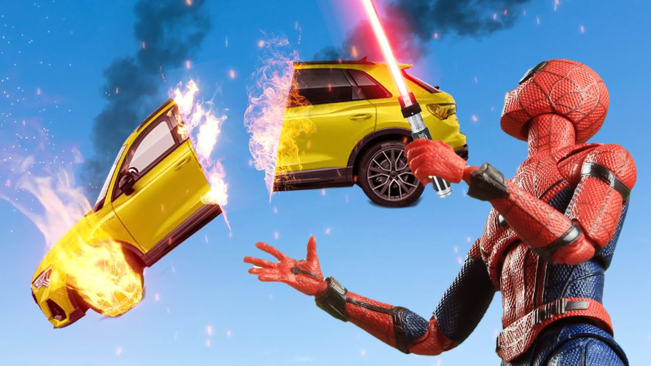 Spider-man Team up Fast and Furious Figure Stop Motion Official Trailer ...