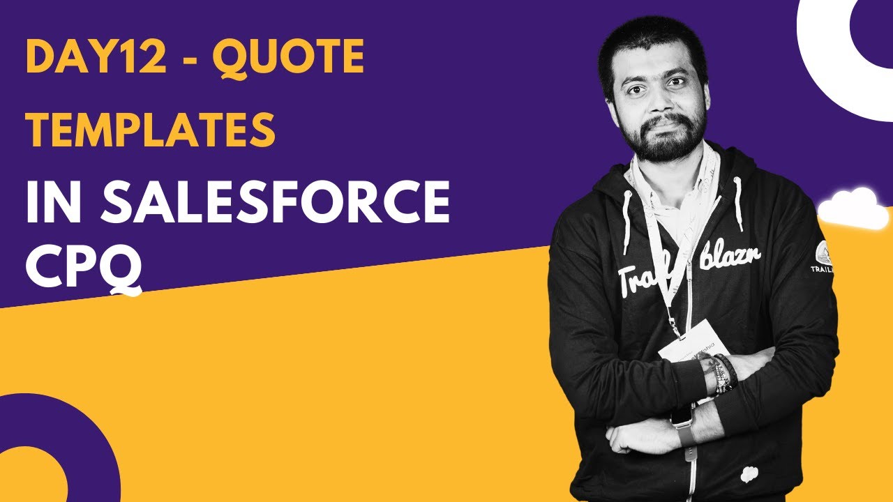DAY12 - Quote Template in @salesforce CPQ #salesforcecpq #sfdcpanther # ...
