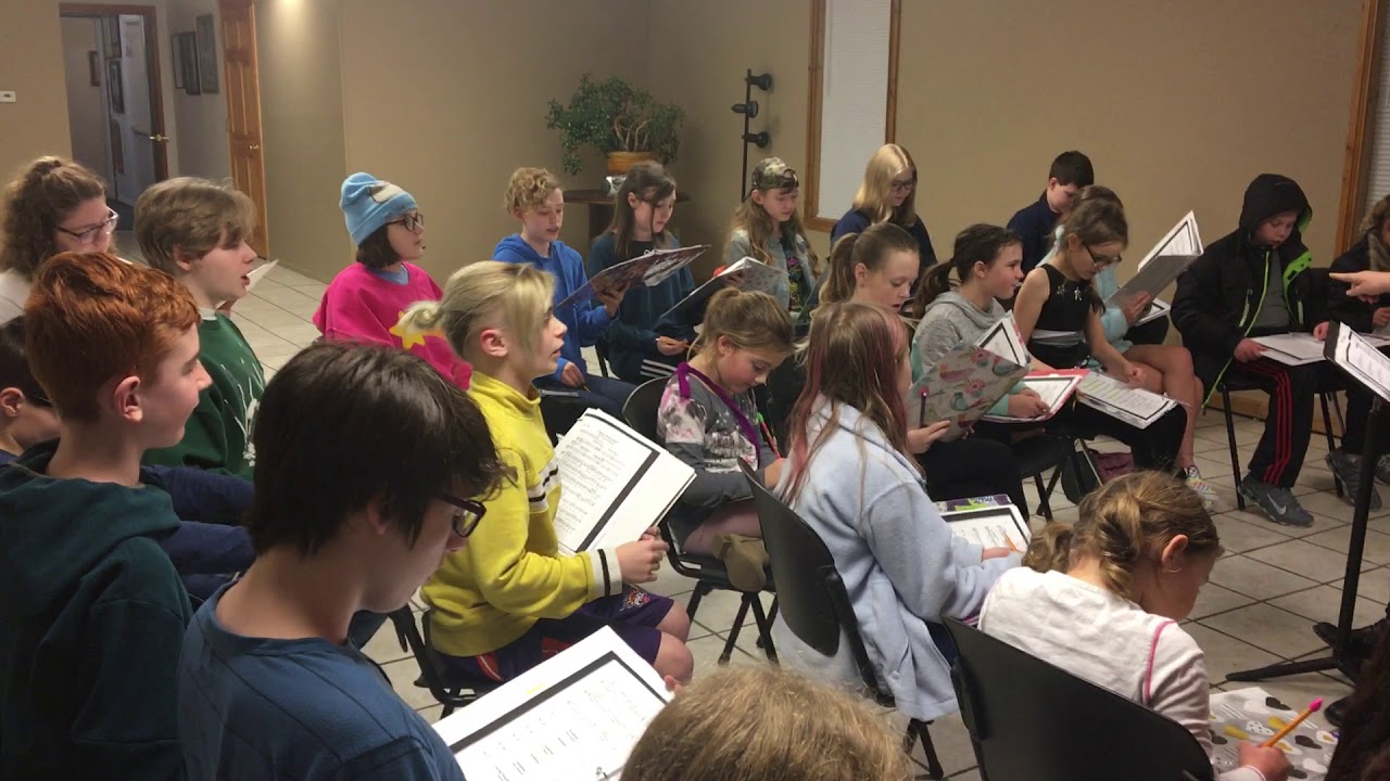 Musical Theatre Class - First Vocal Rehearsal Night - YouTube