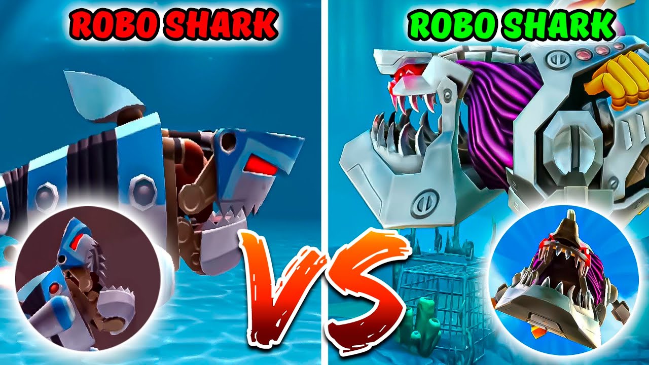 ALL ROBO SHARKS! 🦈 ROBO SHARK VS ROBO SHARK | Hungry Shark Evolution VS ...