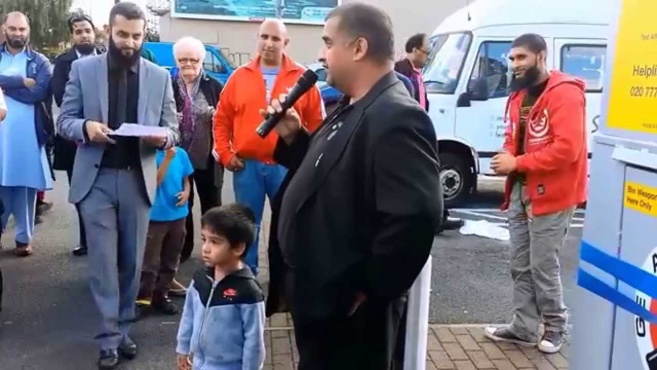 SRRA Sparkbrook Knife Surrender Bin Launch short video - YouTube