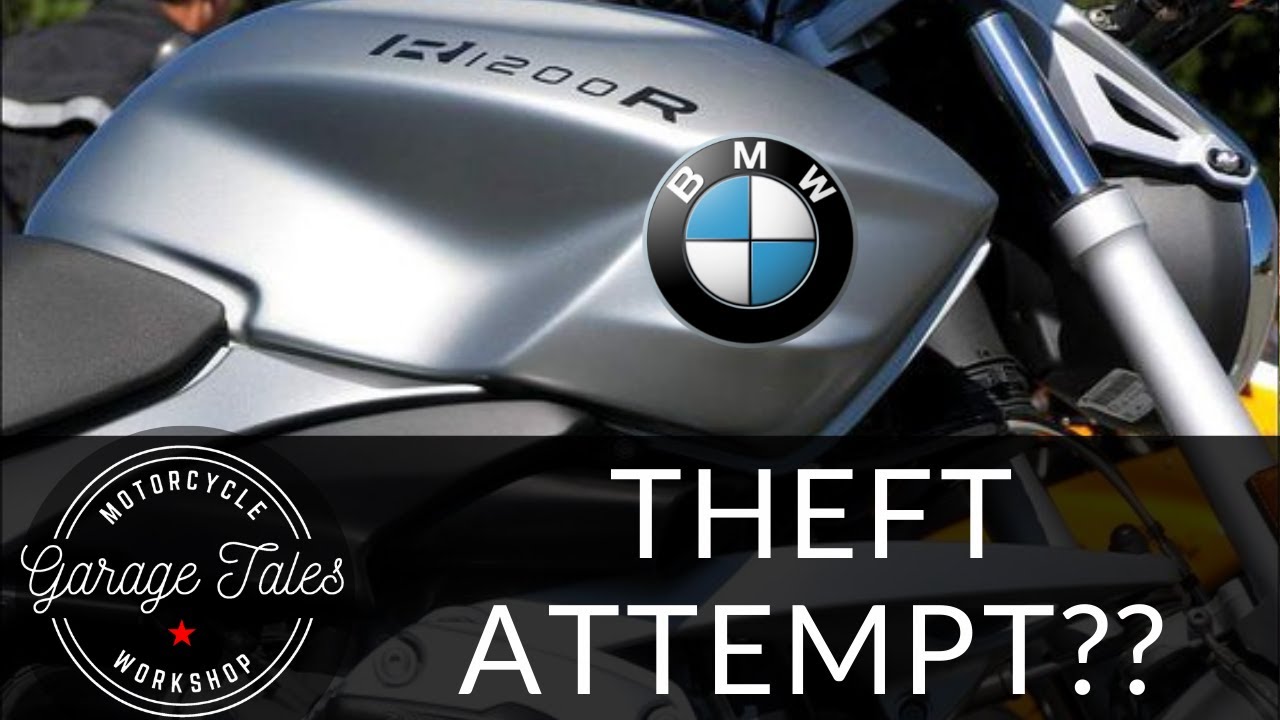 BMW R1200R Seat Lock Repair - YouTube