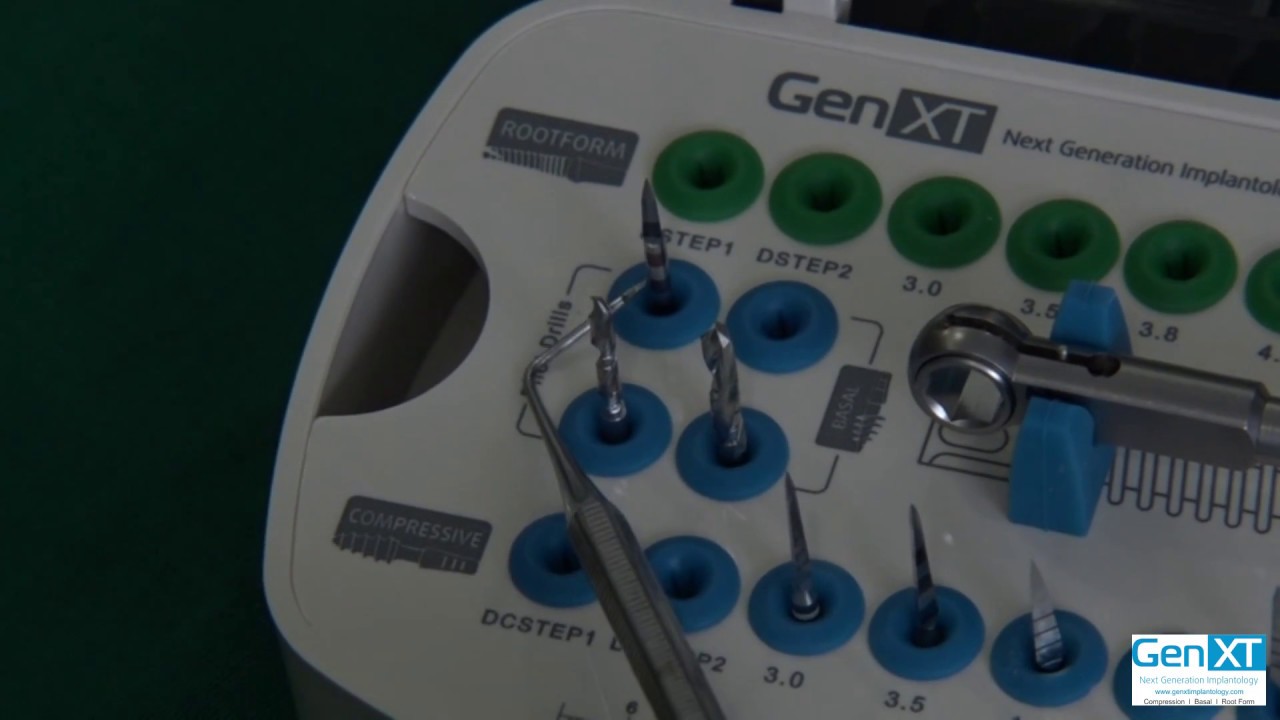 GenXT Single Piece Implant Surgical kit and Prosthetic Components ...