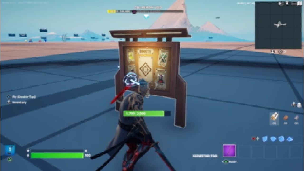 Bounty board in fn creative! - YouTube