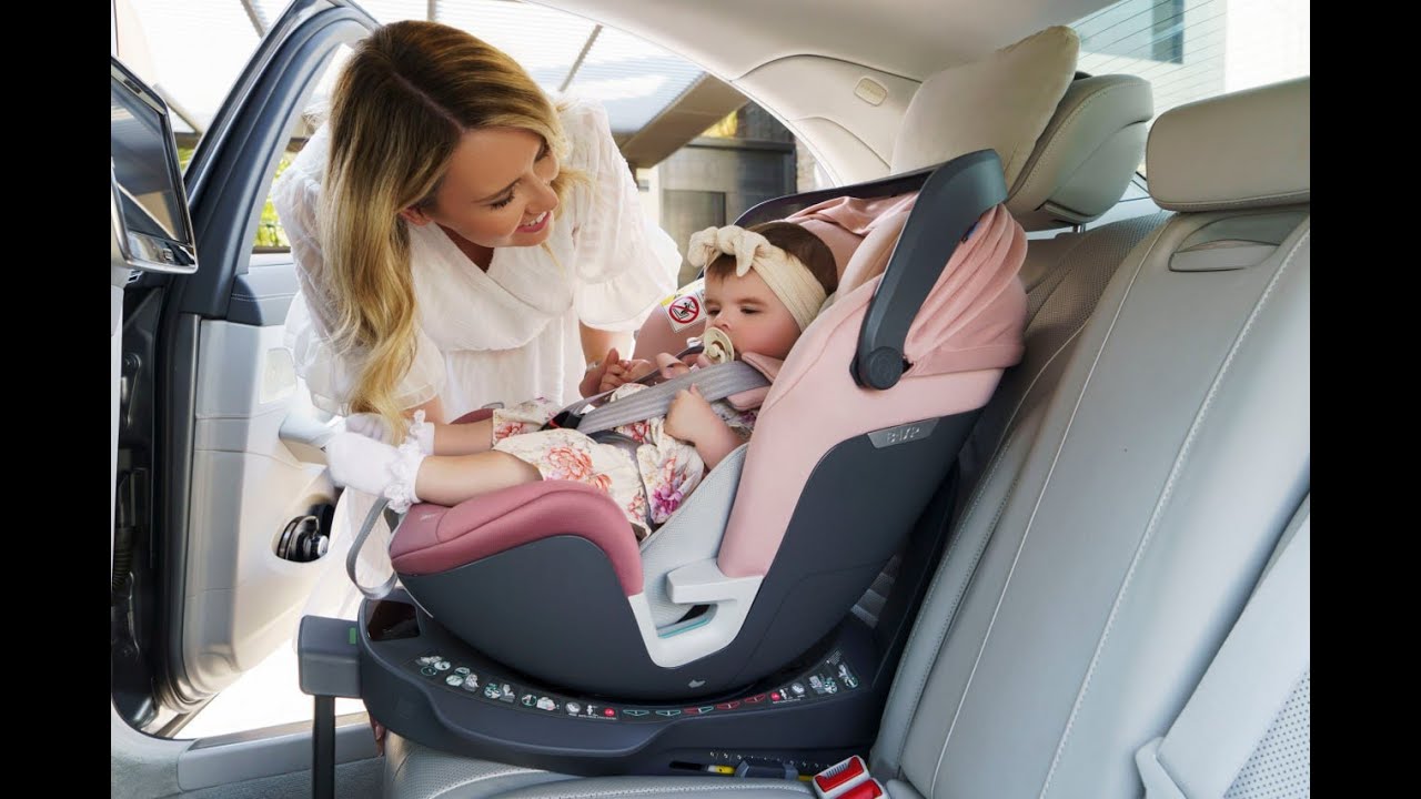 Jikel Venus 360 Ventilated I-Size Car seat Tutorial - YouTube