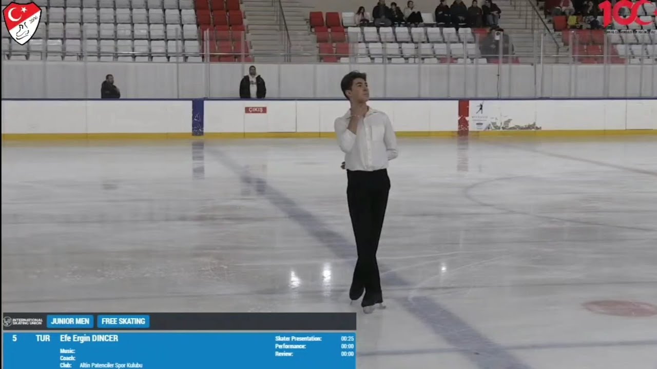 Efe Ergin Dincer – 2024/2025 Turkish Figure Skating Championships FS ...