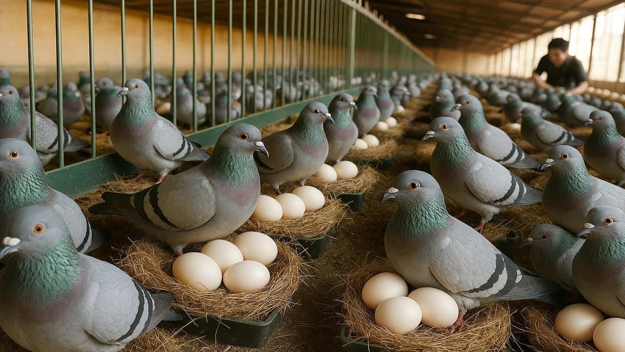 How To Raise Pigeons For Eggs Raising Pigeons And Poultry - Effective ...
