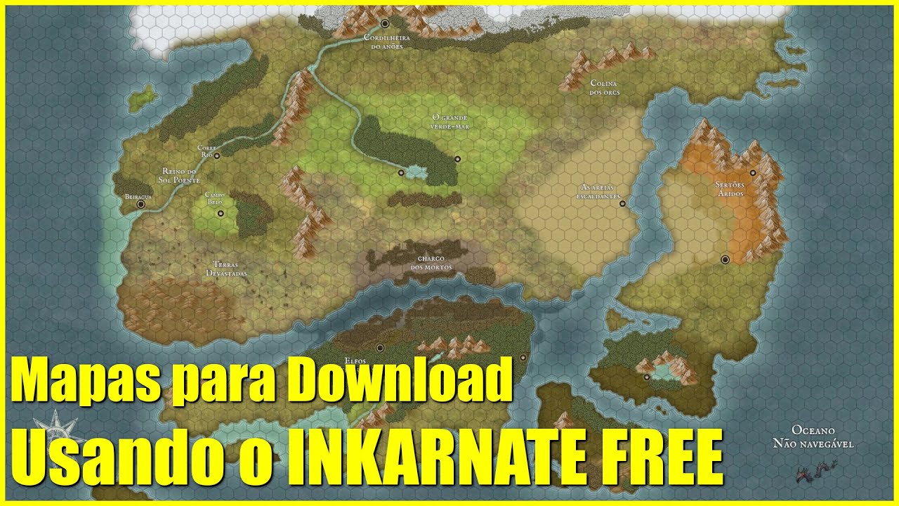 RPG 240 - Como fazer mapas de RPG no Inkarnate - YouTube