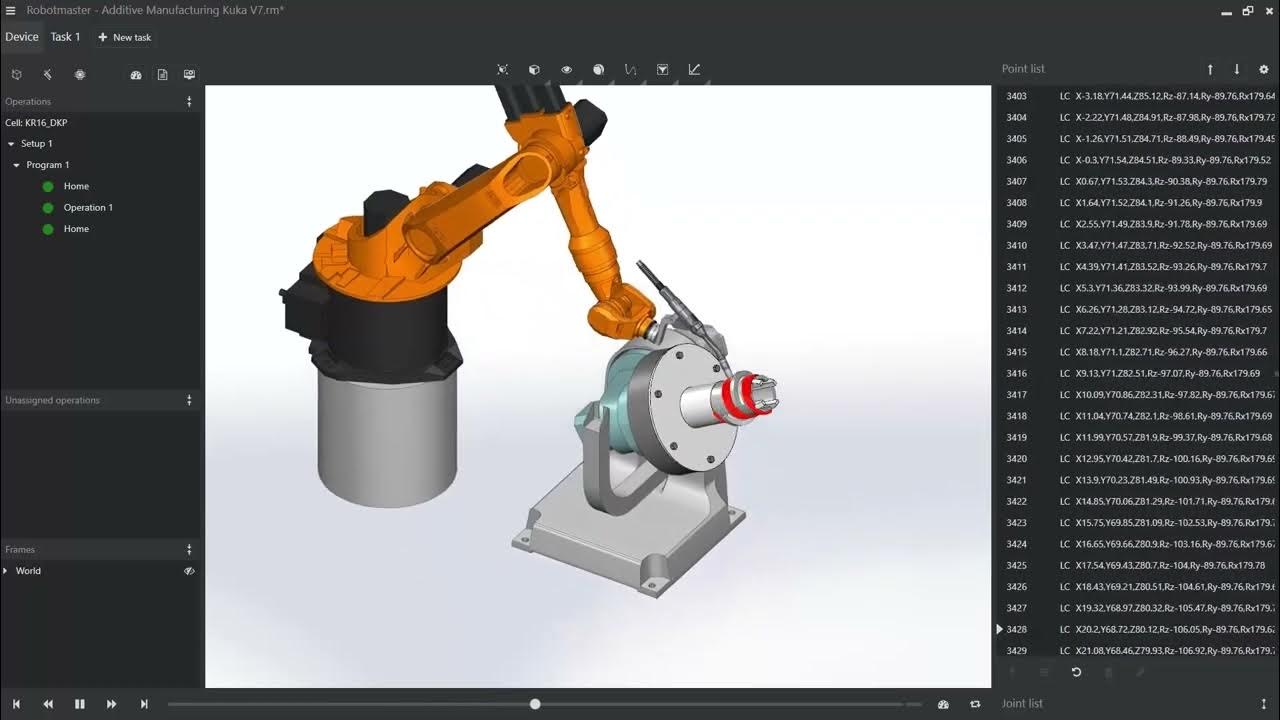 Robot Programming | Additive Manufacturing KUKA - YouTube