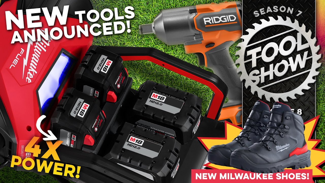 NEW Power Tools from Milwaukee, RIDGID, Klein and more! - YouTube