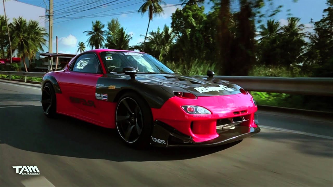 // RE Super G RX 7 - GSR Wheel // - YouTube