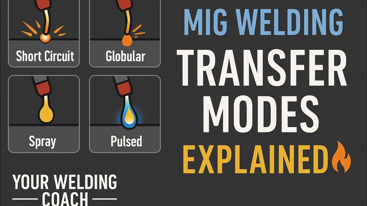 MIG Welding Transfer Modes Explained — Short Circuit, Spray, Globular ...